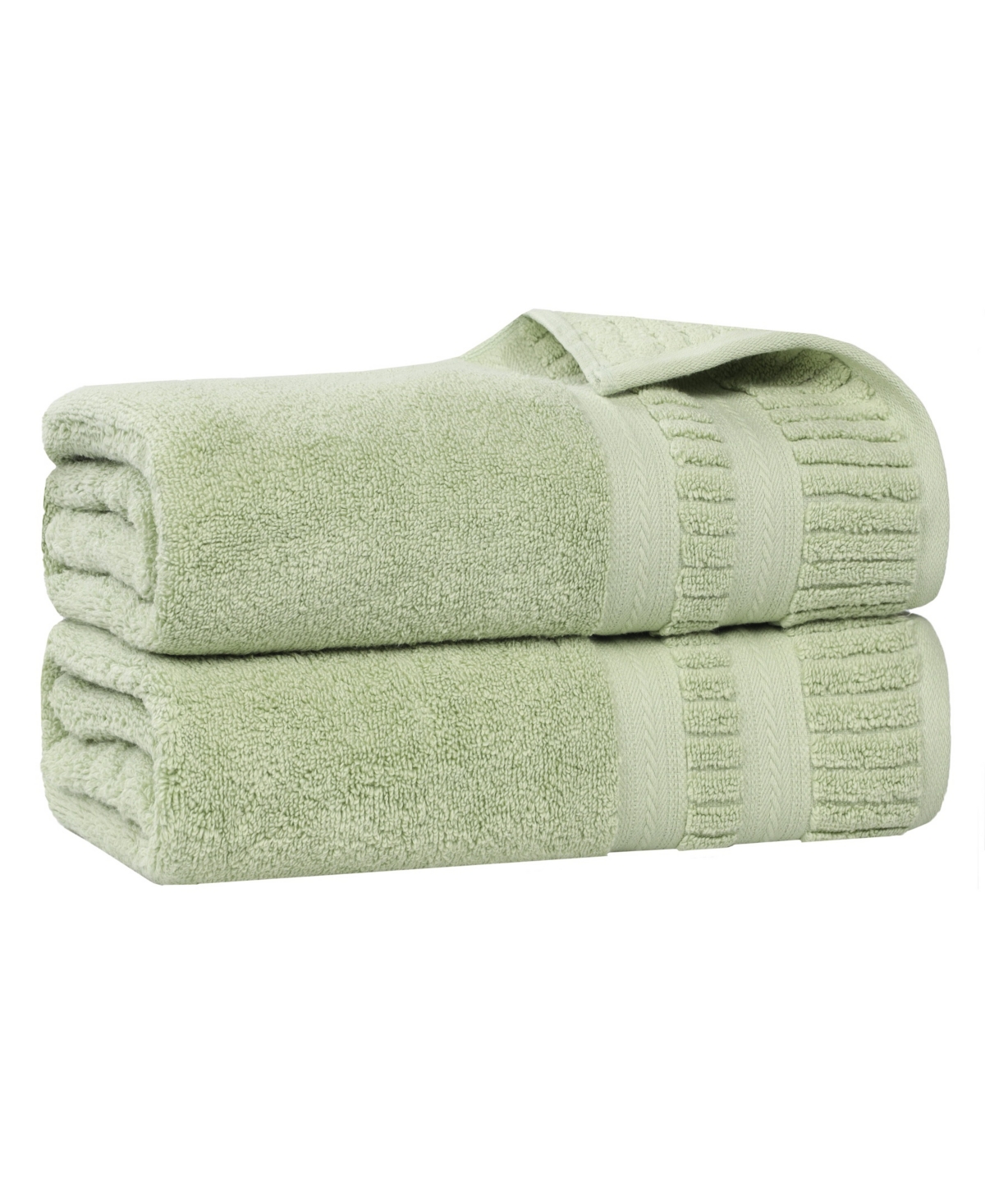 Click here for Superior Venice Cotton 2-Piece Bath Sheets Set - G... prices