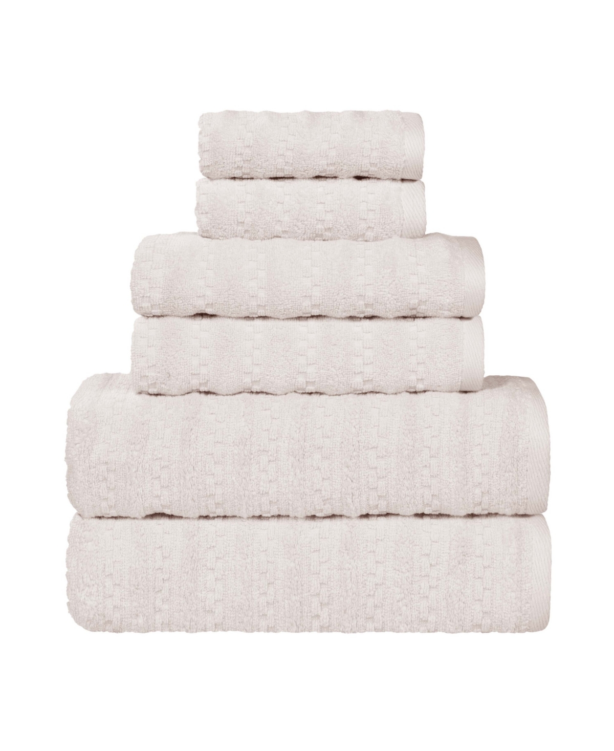 Click here for Superior Zuma Cotton 6-Piece Towel Set - Silver prices