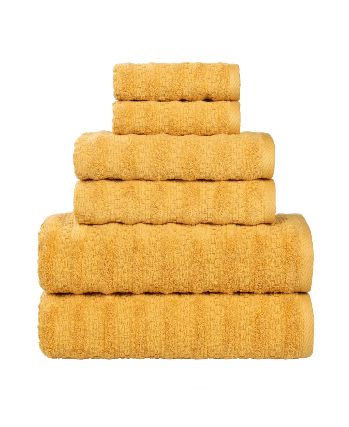 Click here for Superior Zuma Cotton 6-Piece Towel Set - Gold prices