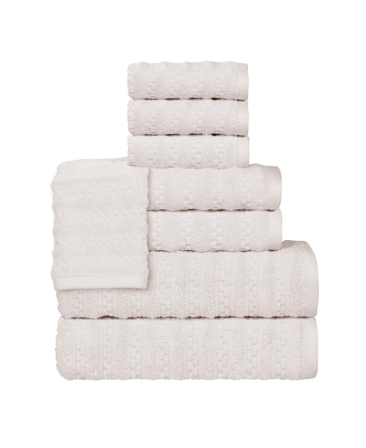 Click here for Superior Zuma Cotton 8-Piece Towel Set - Silver prices