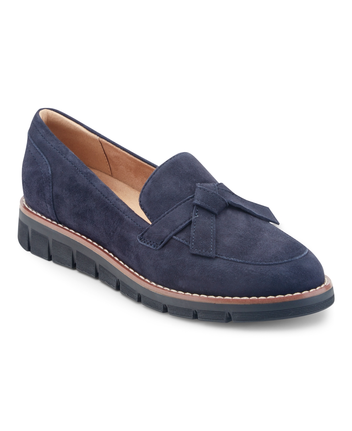 Click here for Easy Spirit Womens Vinaya eFlex Loafers - Dark Blu... prices