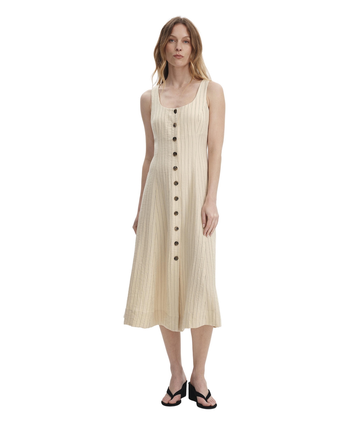 Click here for Finery London Womens Jillian Stripe Button Through... prices