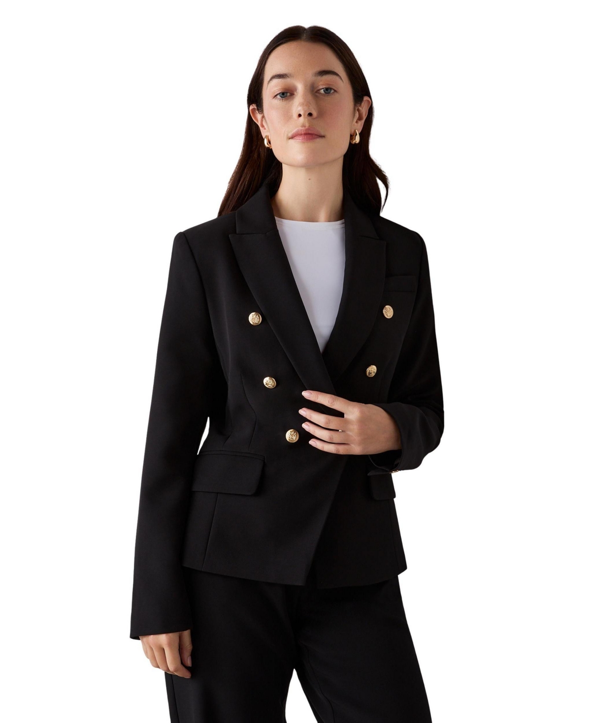 Click here for Finery London Womens Lydia Long Sleeve Button Deta... prices
