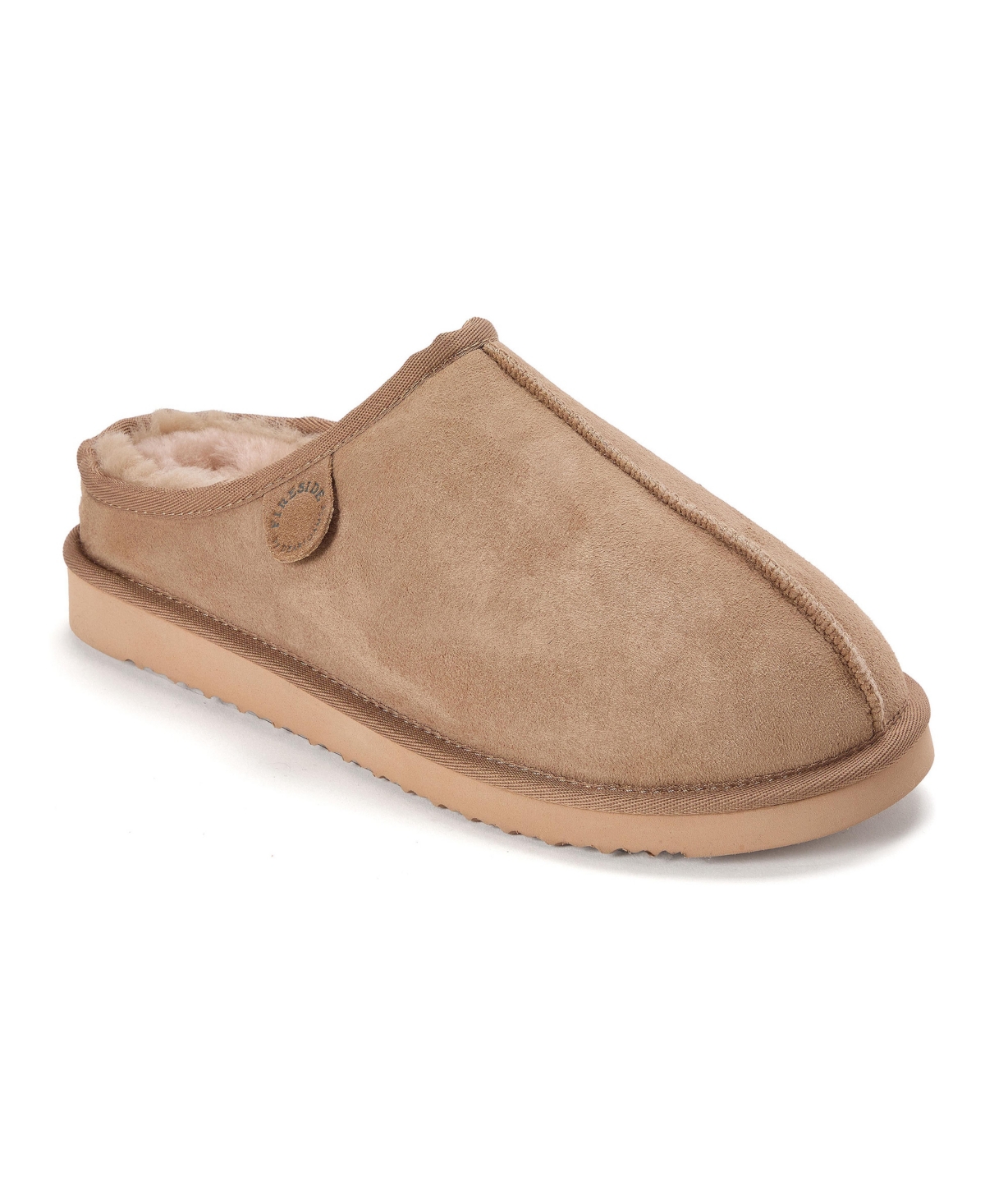Click here for Dearfoams Mens Grafton Genuine Shearling Clog Slip... prices