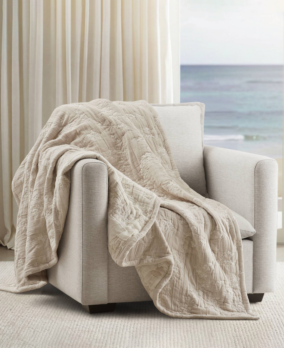 Click here for Harbor House Catalina Botanical Cotton Jacquard Th... prices