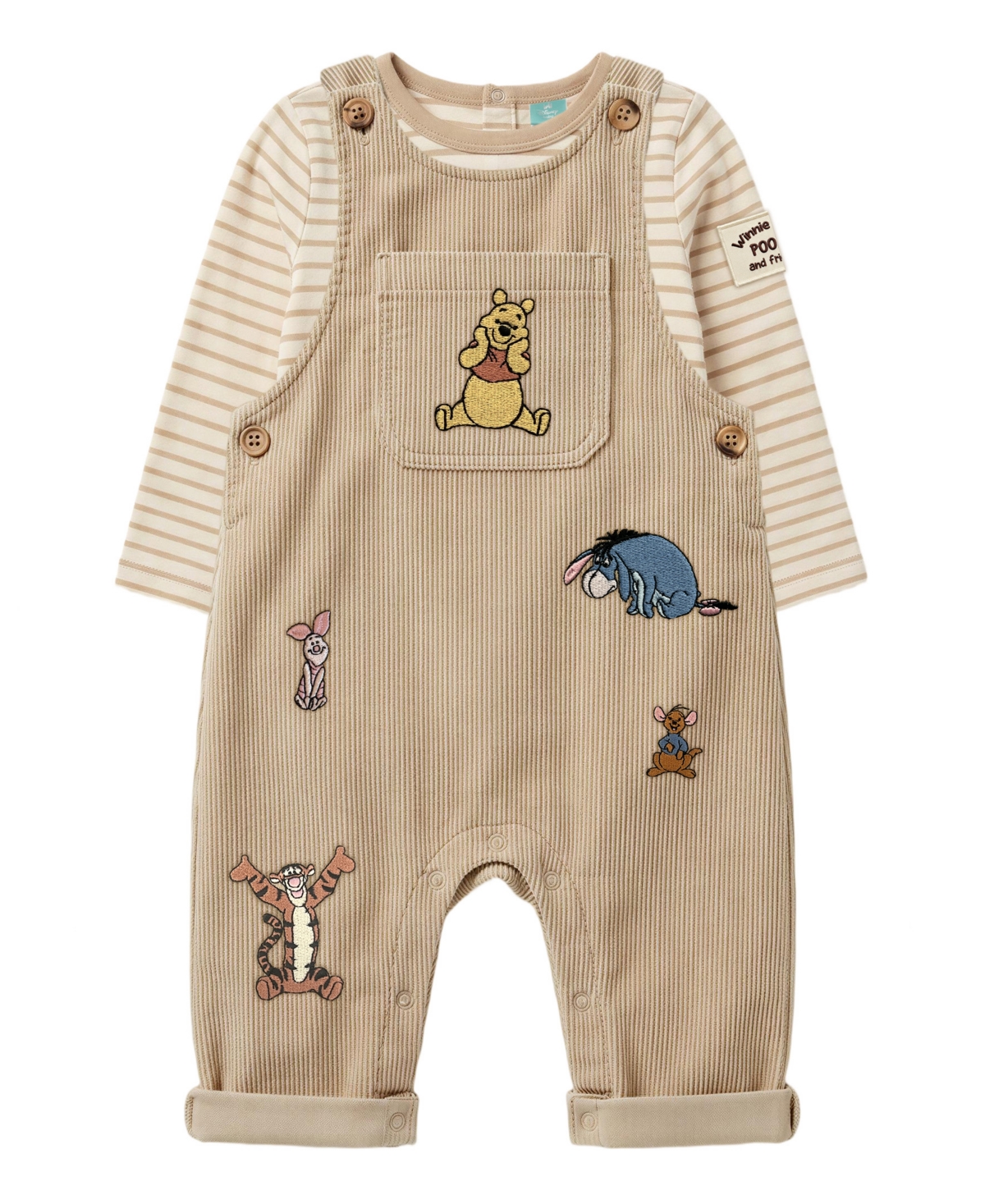 Click here for Disney Baby Boys Pooh Long-Sleeve Corduroy Top and... prices