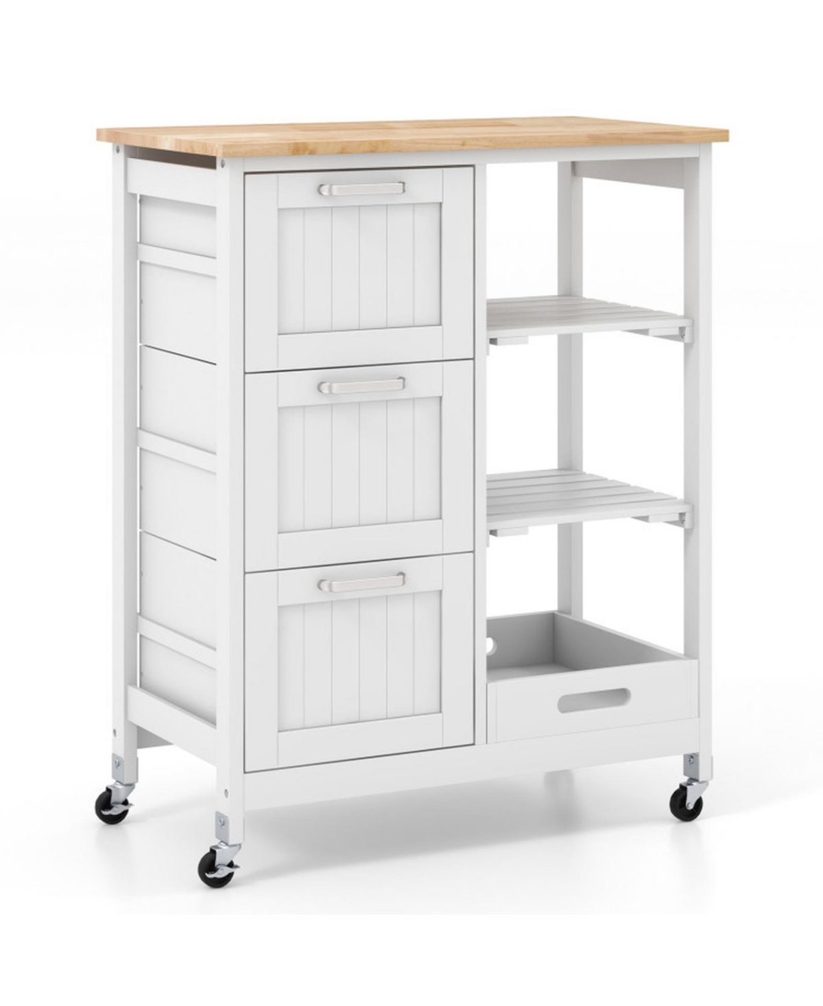 Click here for Sugift Rolling Kitchen Island Utility Storage Cart... prices