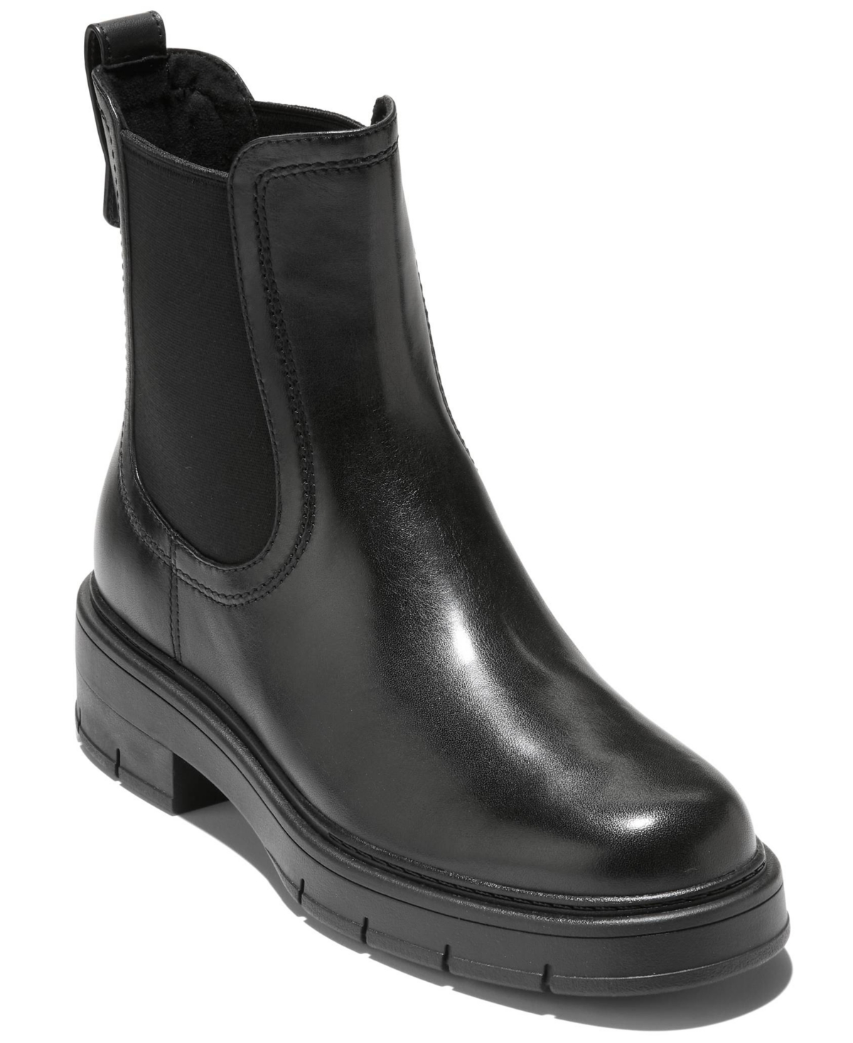 Click here for Cole Haan Womens Fenella Chelsea Zipper Booties -... prices