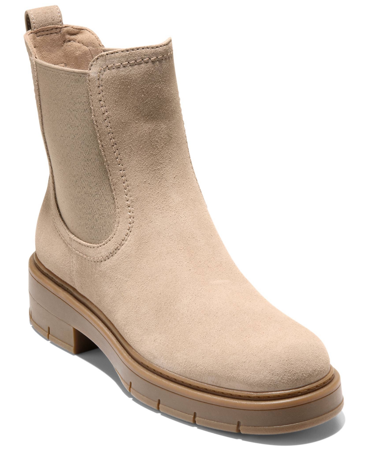 Click here for Cole Haan Womens Fenella Chelsea Zipper Booties -... prices