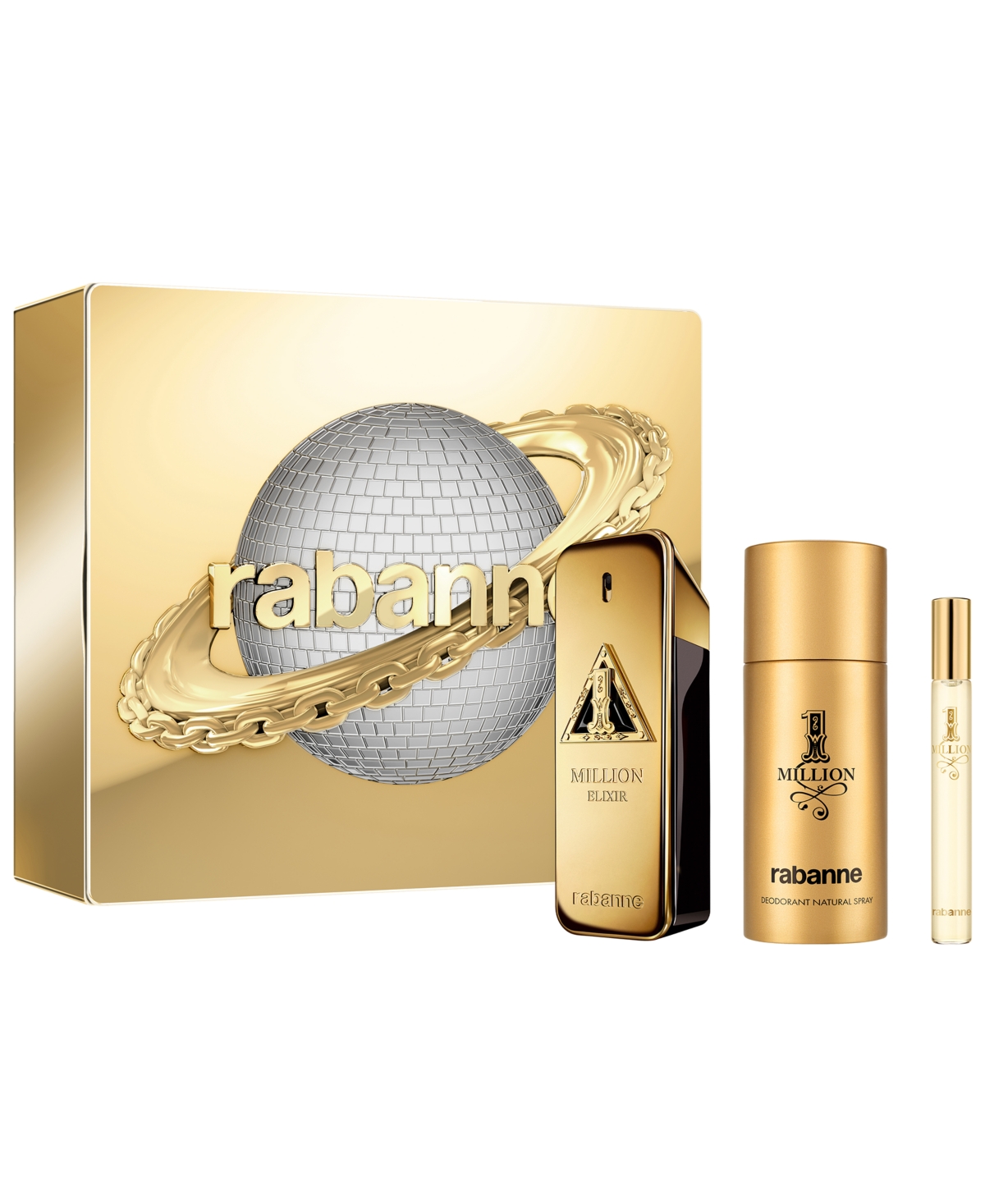 Click here for Rabanne 3-Piece 1 Million Elixir Gift Set prices