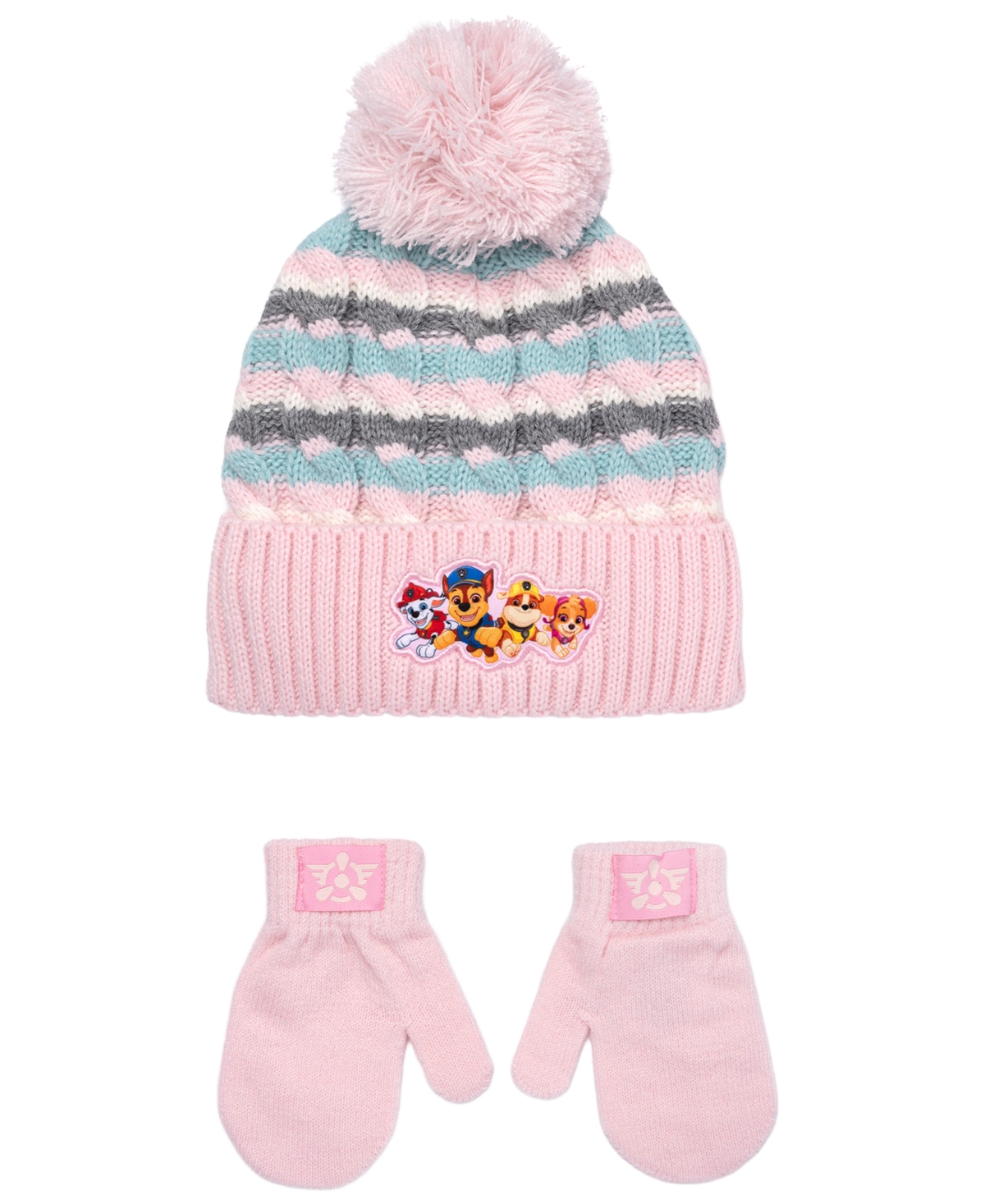 Click here for Paw Patrol Toddler Girls Beanie Hat and Mitten  2-... prices