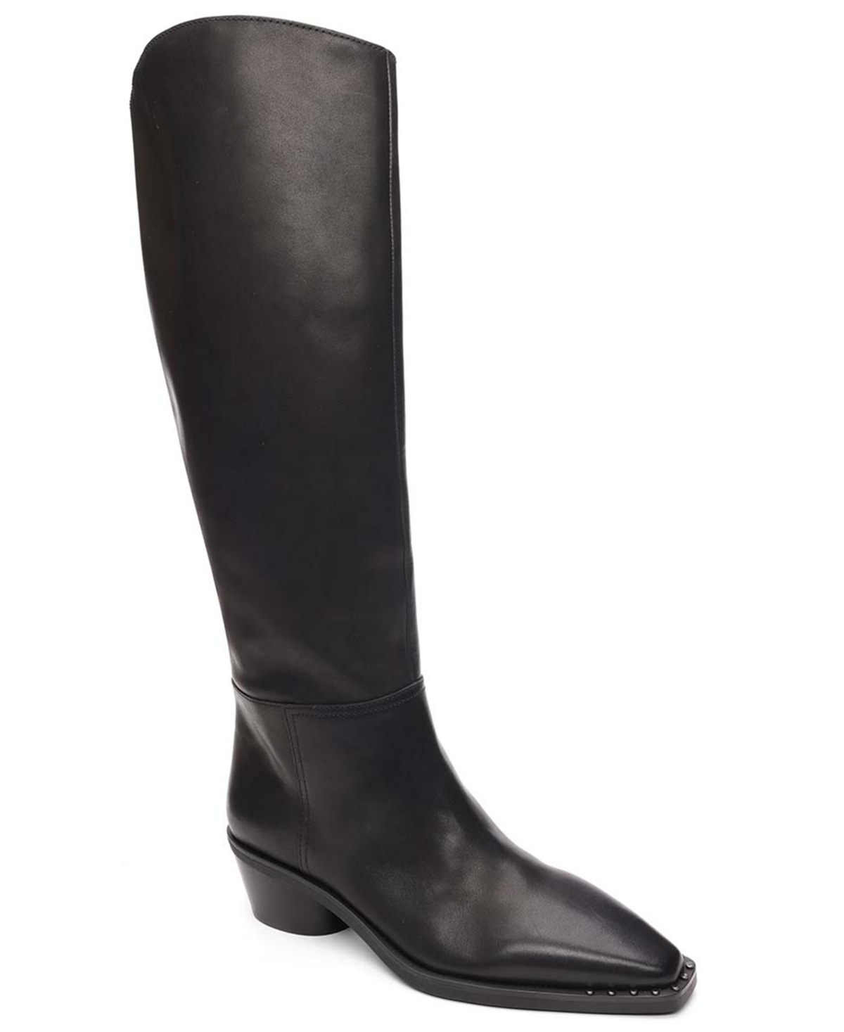 Click here for Ash Womens Jocelyn Zipper Tall Boots - Black prices