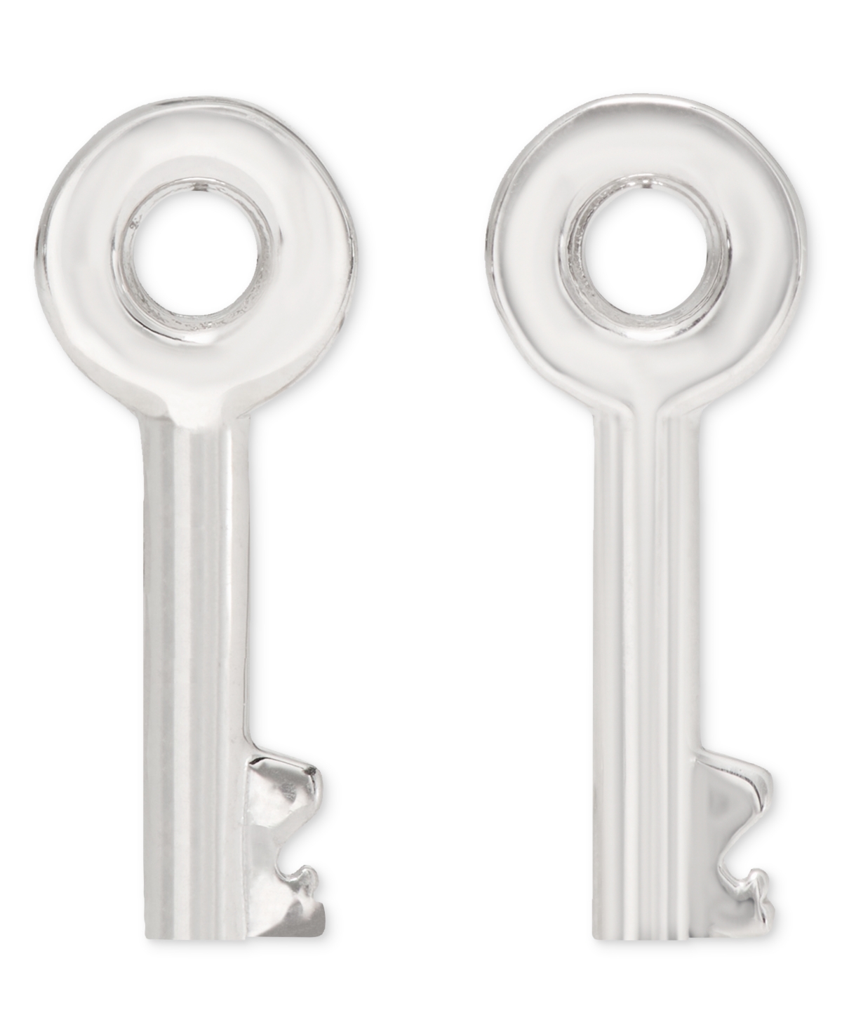 Click here for kate spade new york Silver-Tone Key Stud Earrings... prices