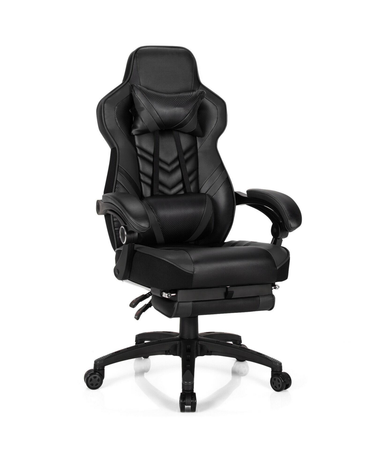 Click here for Mecale Adjustable Gaming Chair with Footrest and L... prices