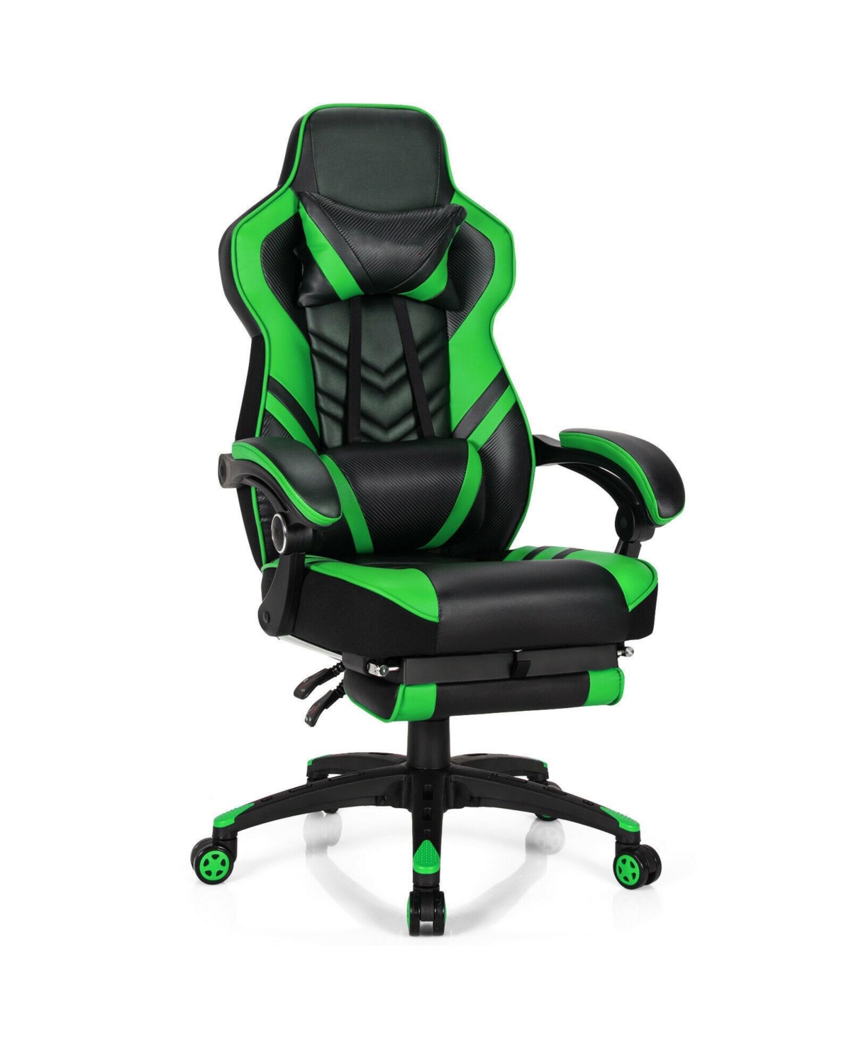 Click here for Mecale Adjustable Gaming Chair with Footrest and L... prices