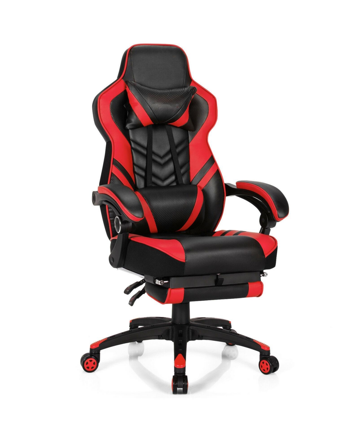 Click here for Mecale Adjustable Gaming Chair with Footrest and L... prices