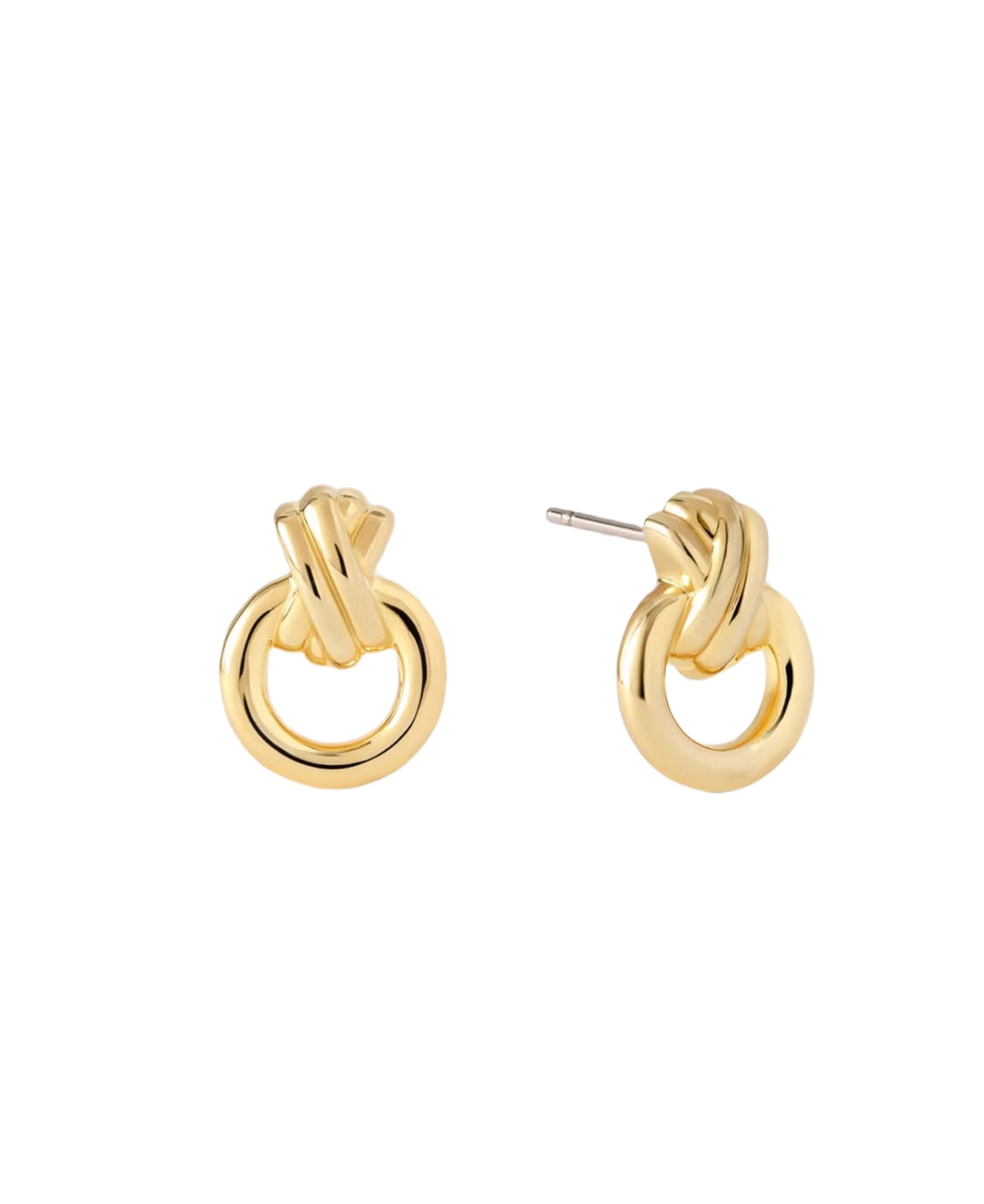 Click here for Ana Luisa Mini 14k Gold-Plated Remi Open Front Stu... prices