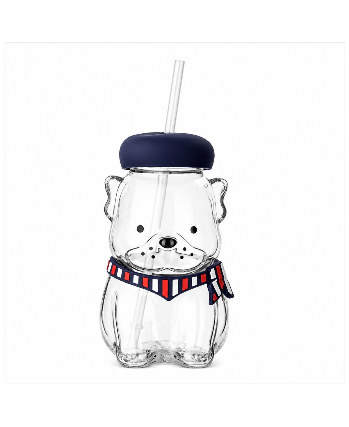 Click here for Core Home 19 oz Glass Frenchie Tumbler - Clear And... prices