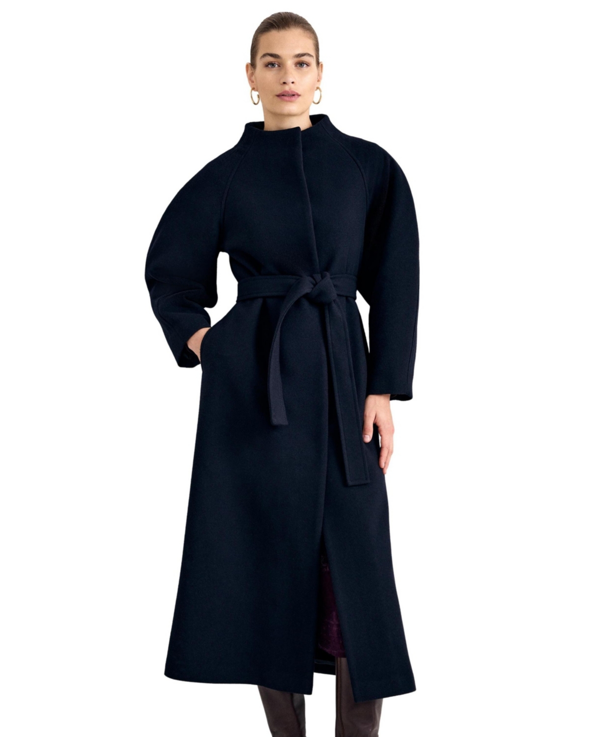 Click here for Phase Eight Womens Mollie Wool-Blend Wrap Funnel N... prices