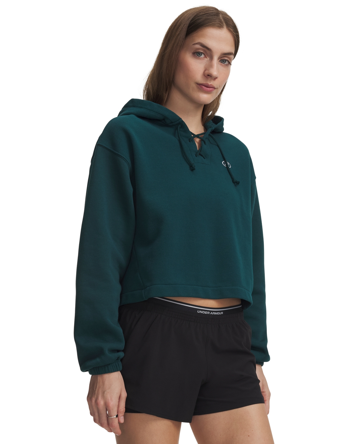 Click here for Under Armour Womens Rival Fleece Lace-Up Hoodie -... prices