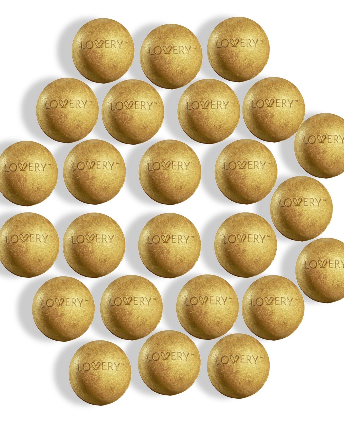 Click here for Lovery 24K Gold Bath Bombs - 25 Piece Lavender Spa... prices