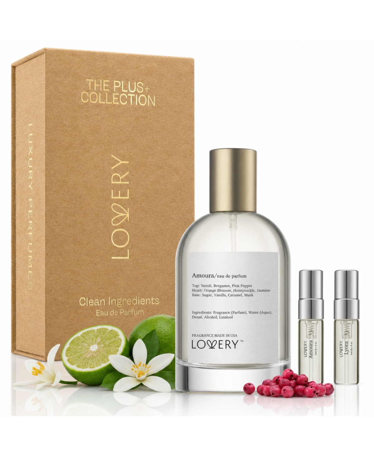 Click here for Lovery Plus Amoura Perfume Set for Women - 3.4fl o... prices