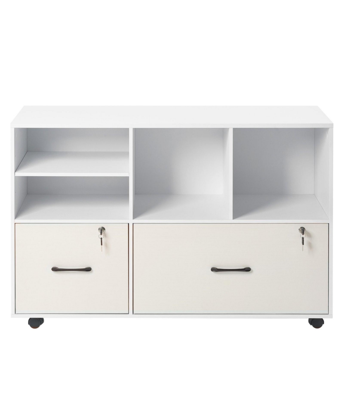 Click here for Slickblue 2 Drawer Mobile File Cabinet with Adjust... prices
