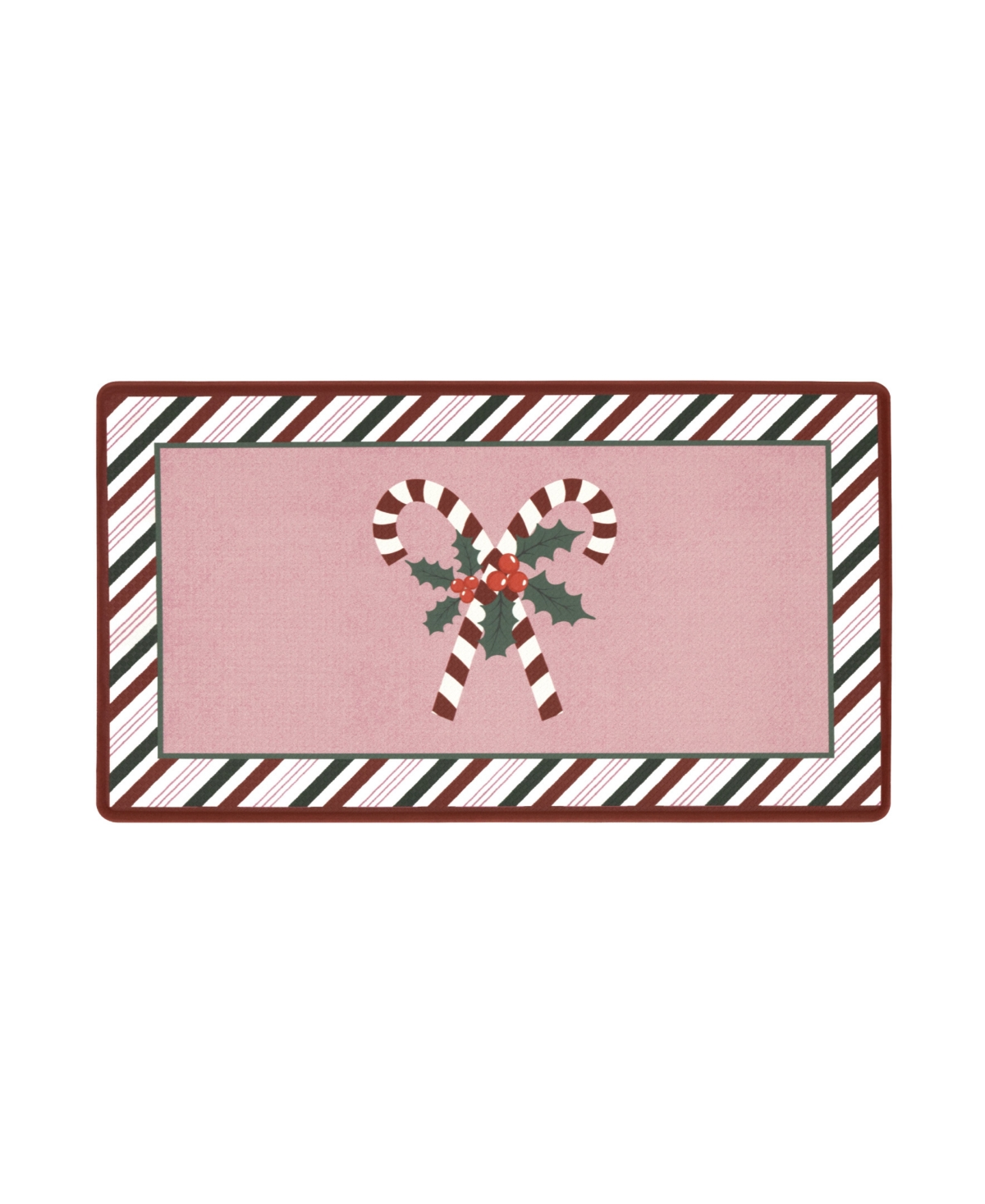 Click here for Laura Ashley Candy Cane Non-Slip Kitchen Mat  17.5... prices