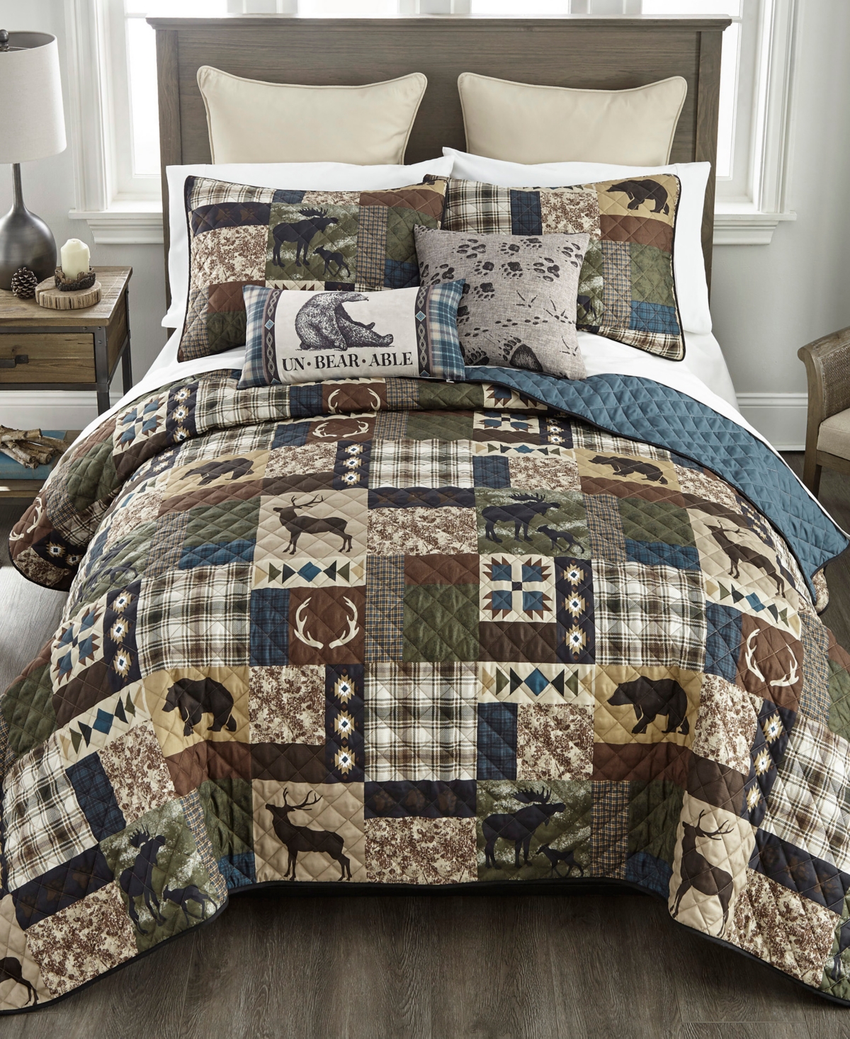 Click here for Your Lifestyle Rustica Countryside 3-Pc. Quilt Set... prices