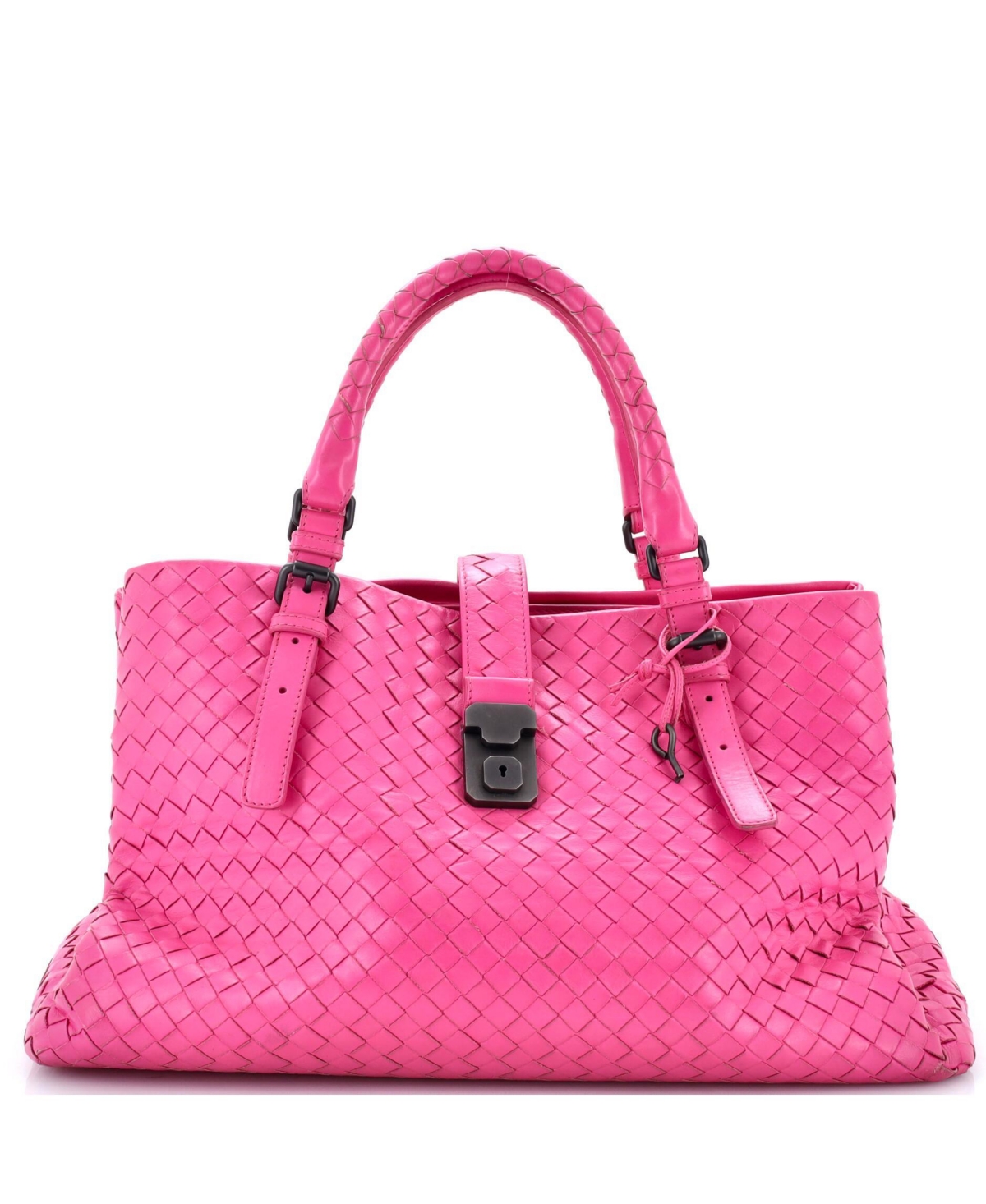 Click here for Pre-Owned Bottega Veneta Large Roma Bag Intrecciat... prices