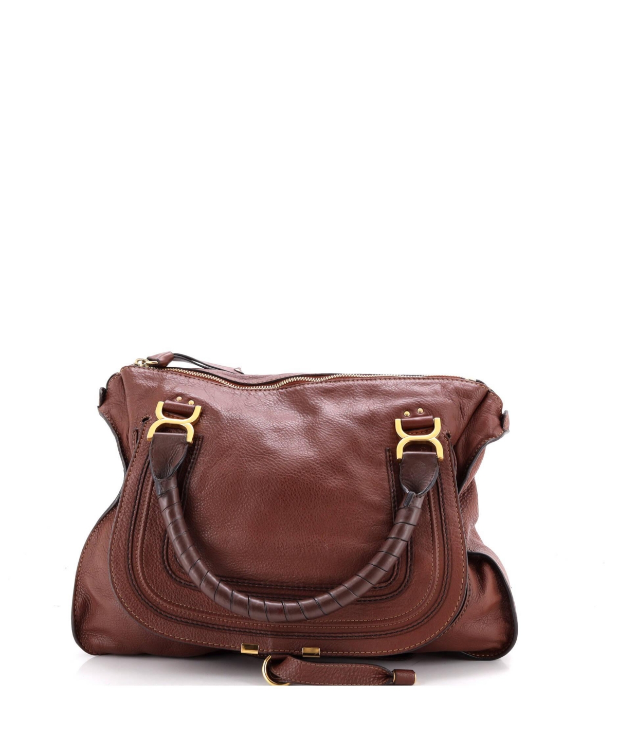 Click here for Pre-Owned Chloe Large Marcie Shoulder Bag Leather... prices