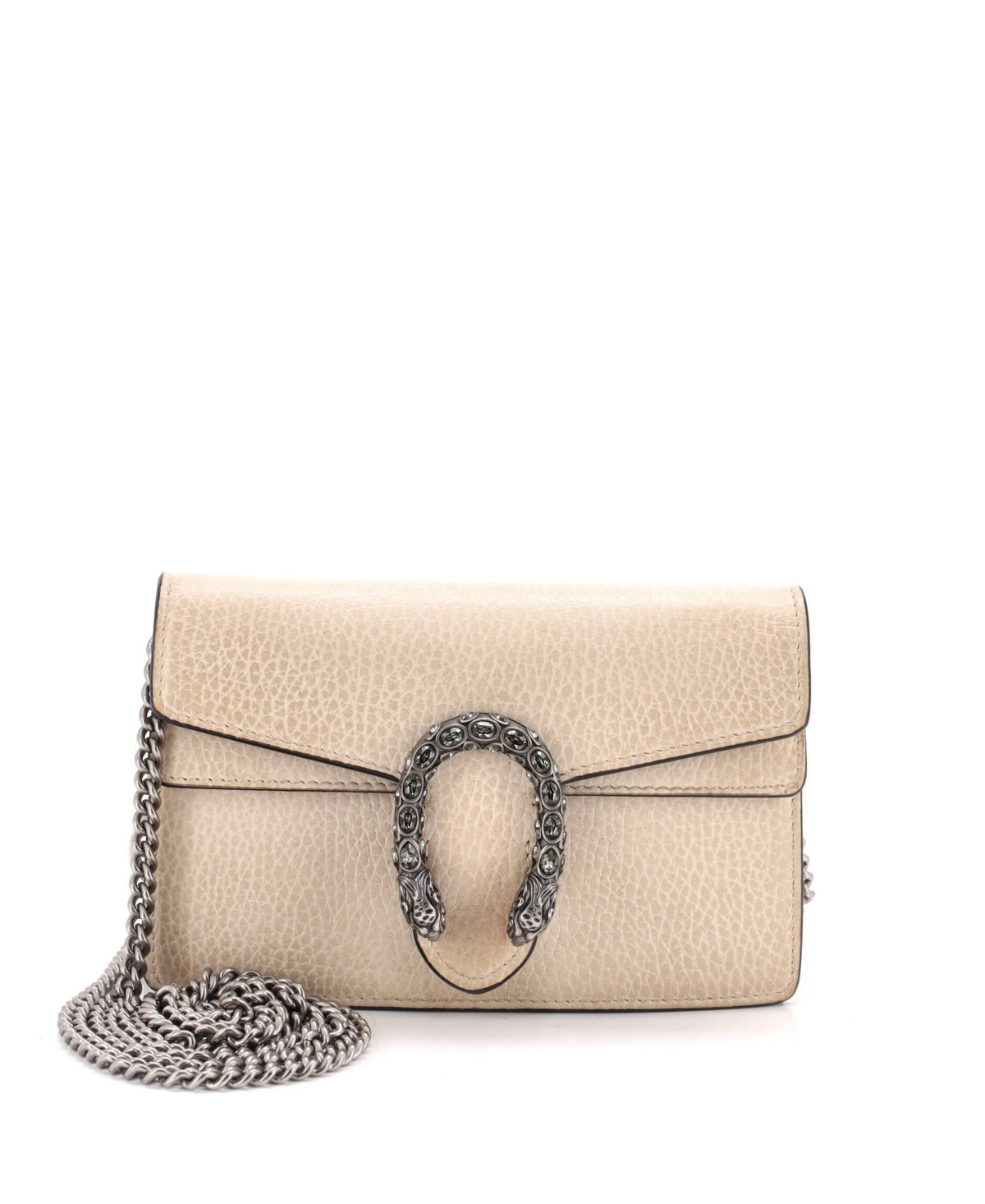 Click here for Pre-Owned Gucci Super Mini Dionysus Bag Leather -... prices