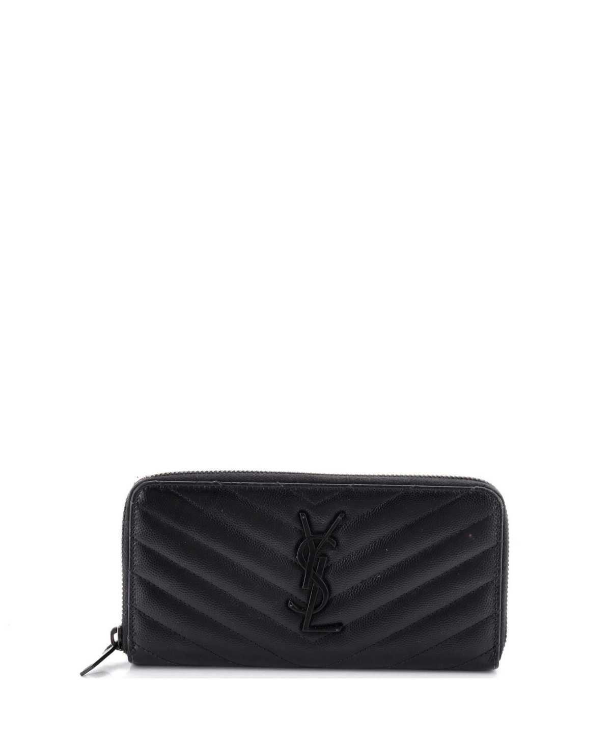 Click here for Pre-Owned Saint Laurent Classic Monogram Zip Aroun... prices