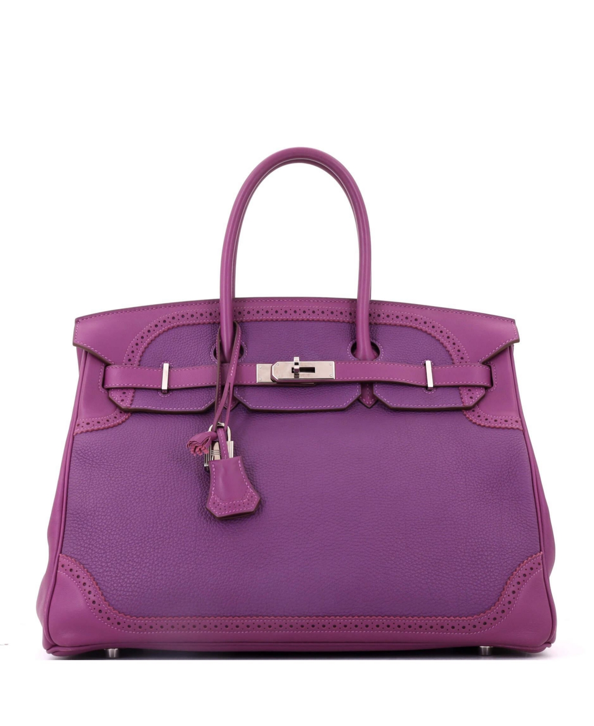Click here for Pre-Owned Hermes Birkin 35 Handbag Purple Togo and... prices