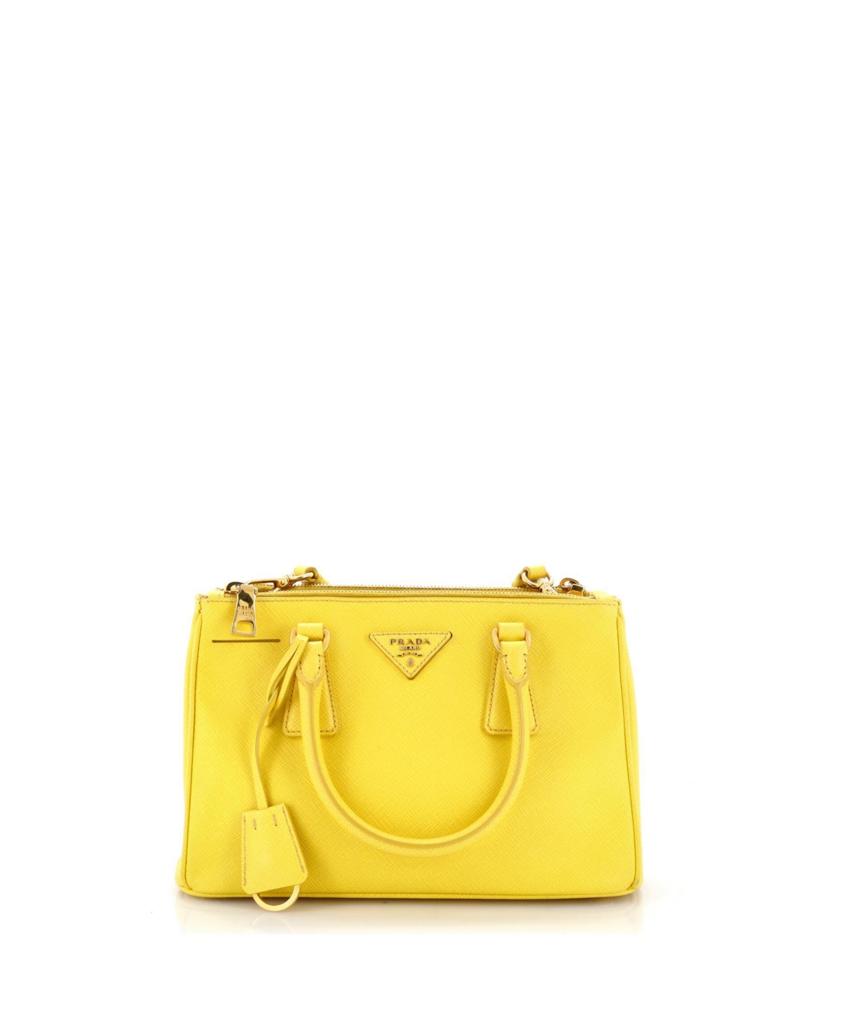 Click here for Pre-Owned Prada Mini Double Zip Lux Tote Saffiano... prices