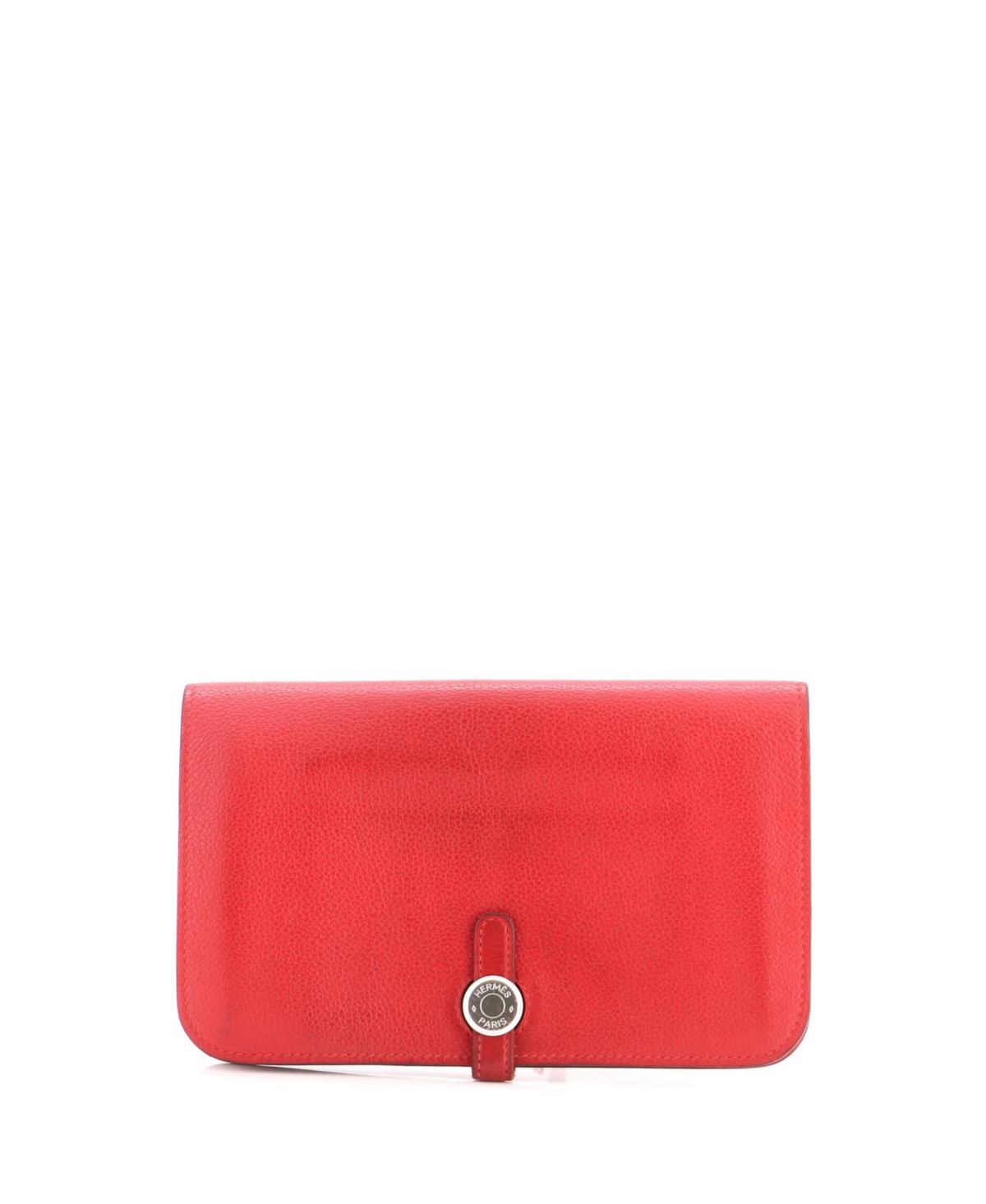 Click here for Pre-Owned Hermes Dogon Duo Combined Wallet Leather... prices