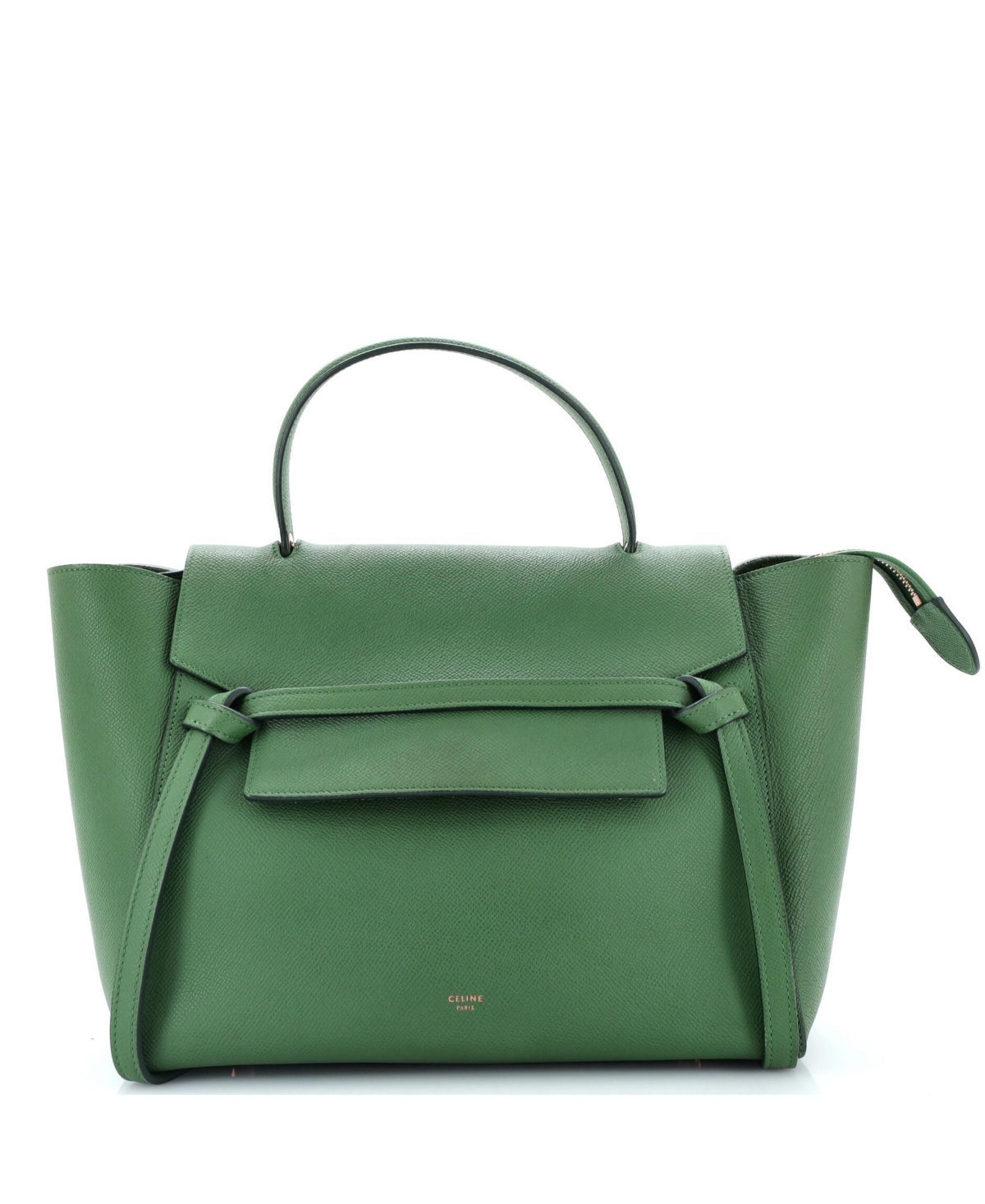 Click here for Pre-Owned Celine Mini Belt Bag Textured Leather -... prices