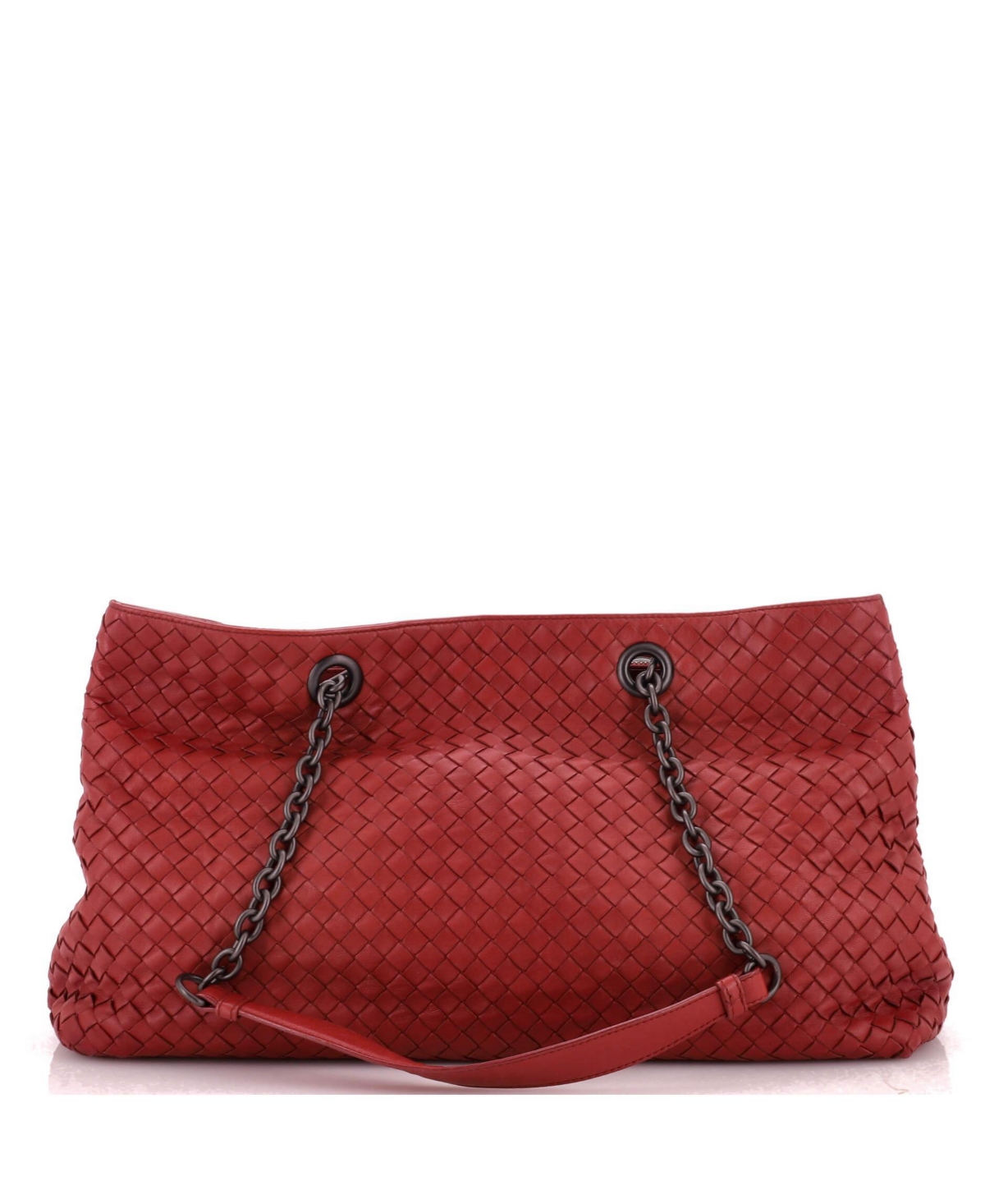 Click here for Pre-Owned Bottega Veneta Large Double Chain Tote I... prices