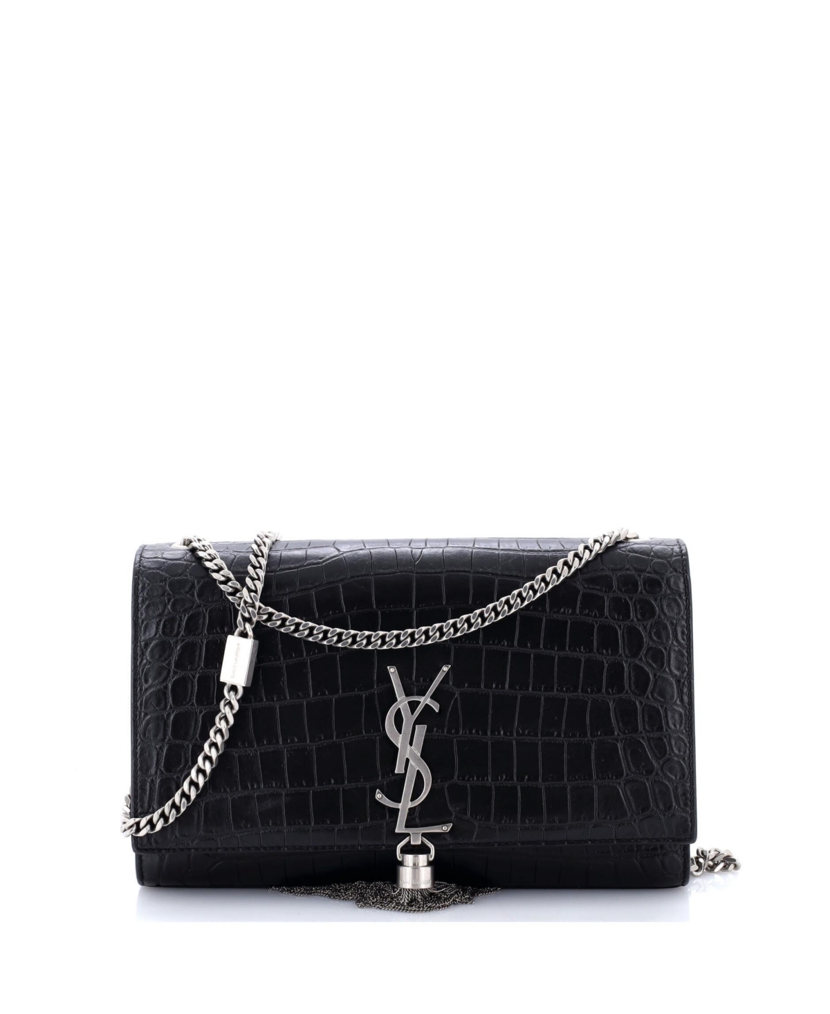 Click here for Pre-Owned Saint Laurent Medium Classic Monogram Ta... prices