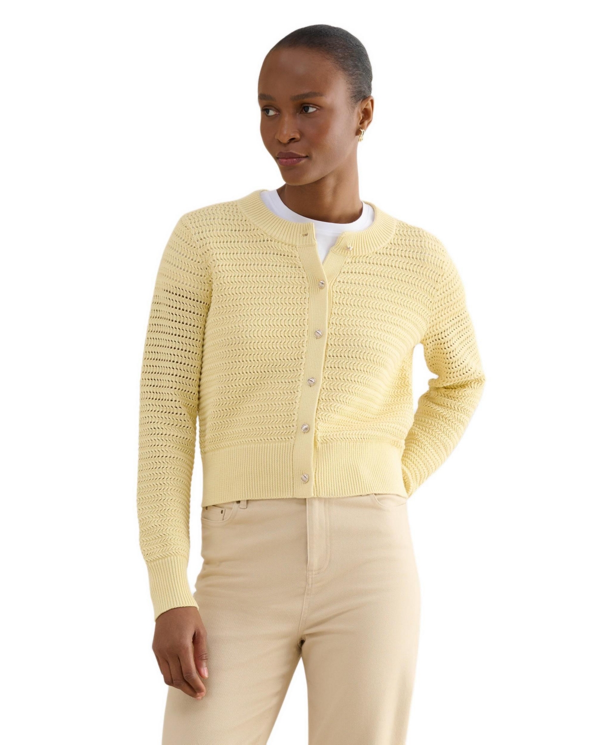 Click here for Hobbs London Womens Felicity Regular-Fit Cotton Ca... prices