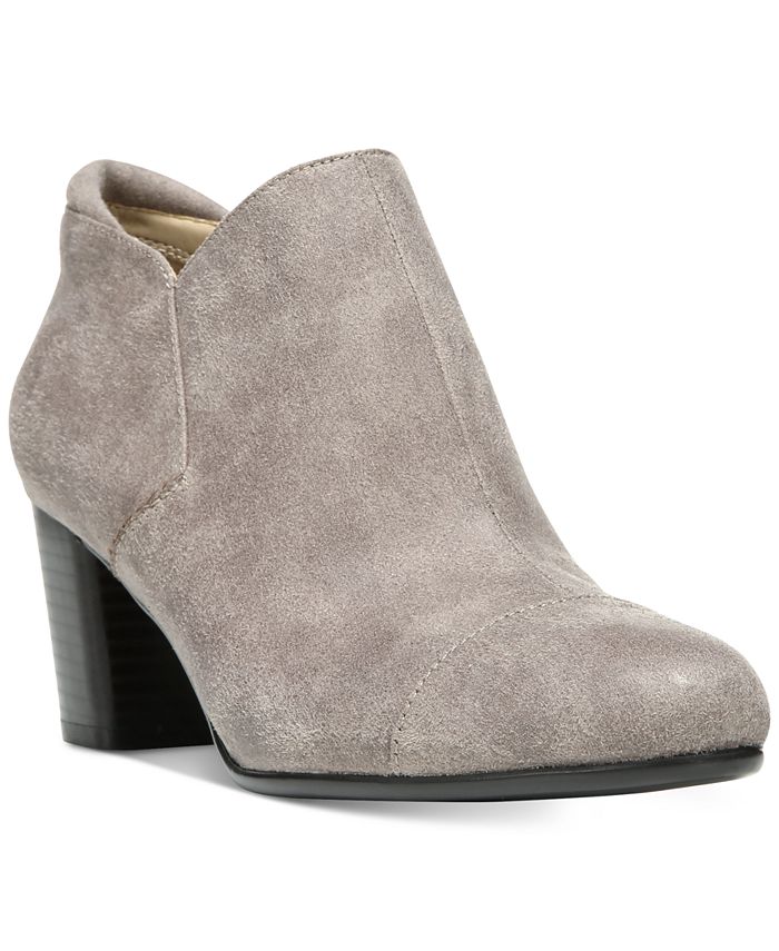 Naturalizer Neebo Block-Heel Booties - Macy's