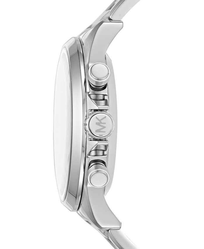 Michael Kors Access Men's Gage Hybrid Stainless Steel Bracelet Smart Watch 45mm MKT4000 - Macy's