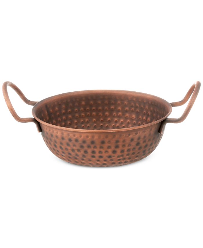 Thirstystone Small Hammered Copper Balti Dish - Macy's