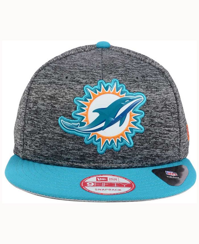 New Era Miami Dolphins Shadow Bevel 9FIFTY Snapback Cap - Macy's
