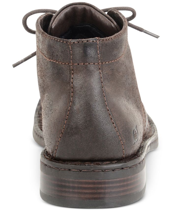 Born Men's Harrison Plain Toe Chukka Boots - Macy's
