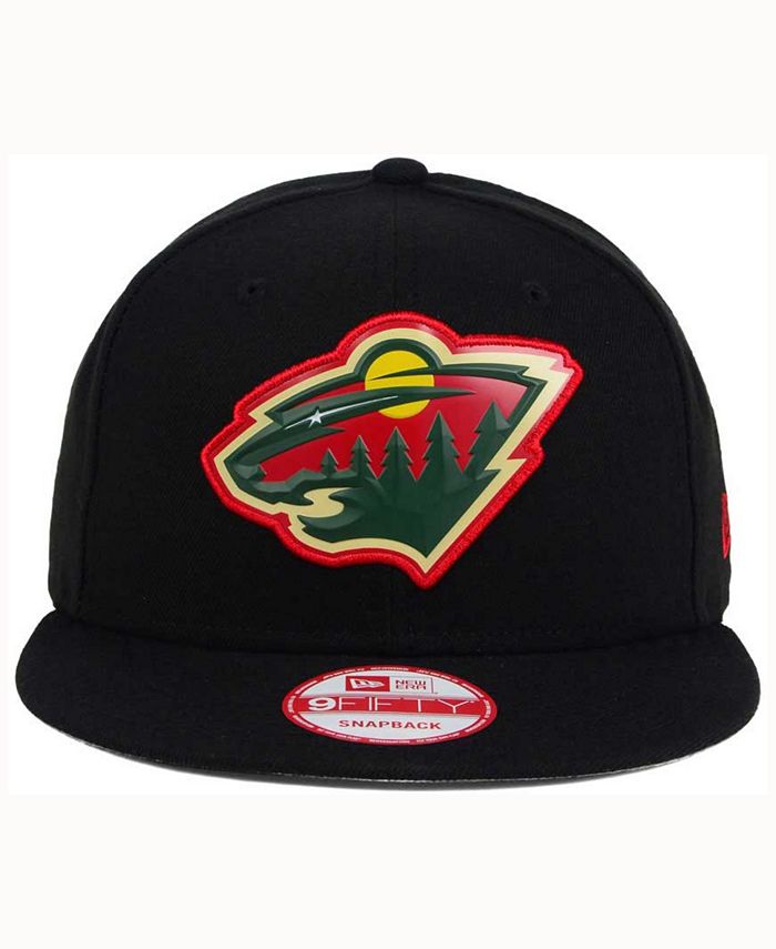 New Era Minnesota Wild Bevel 9FIFTY Snapback Cap - Macy's