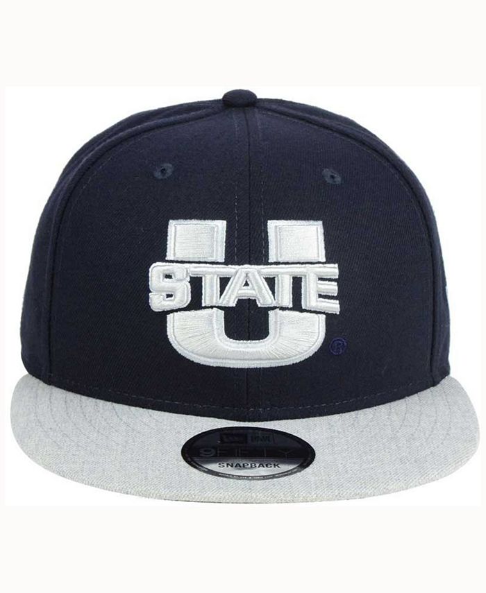 New Era Utah State Aggies MB 9FIFTY Snapback Cap - Macy's