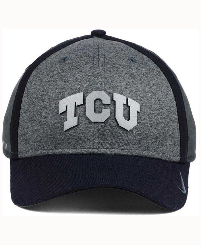 Nike TCU Horned Frogs Heather Stretch Fit Cap - Macy's