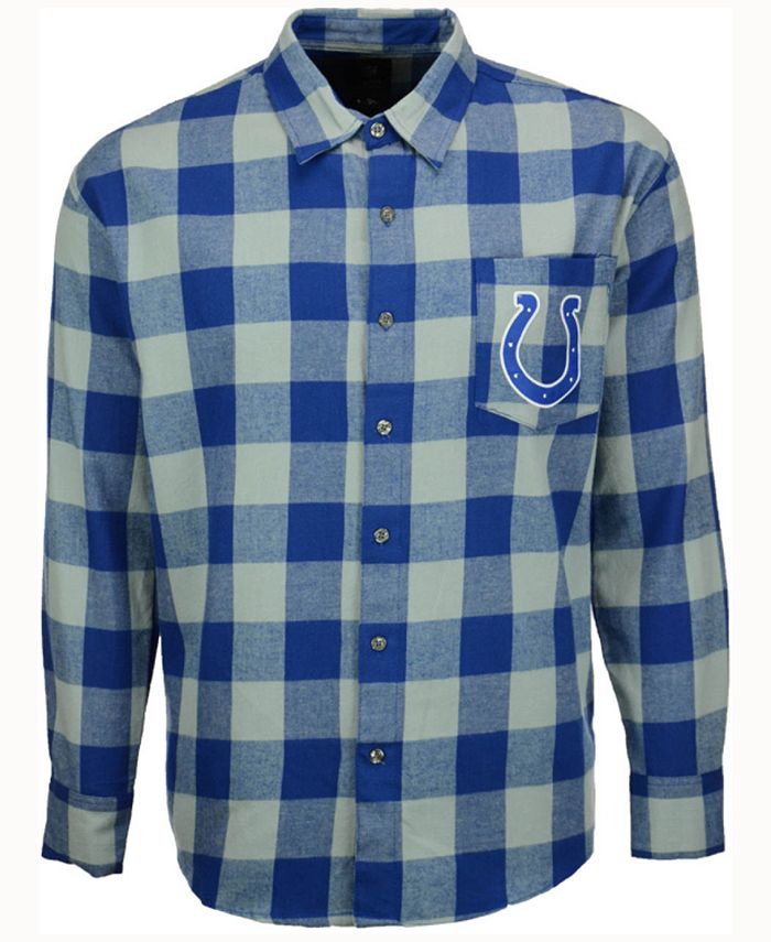 Forever Collectibles Men's Indianapolis Colts Large Check Flannel ...