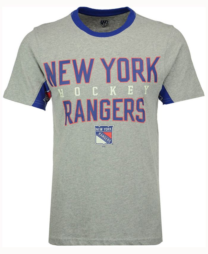 G-III Sports Men's New York Rangers Hands High Cut Back T-Shirt - Macy's